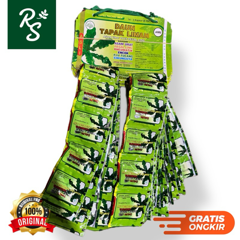 Jual NEW!!! DAUN TAPAK LIMAN RENTENGAN 100% ORIGINAL | Shopee Indonesia
