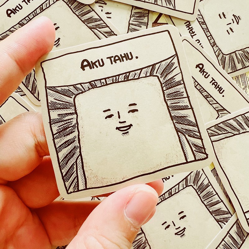 Jual Aku Tahu - Vinyl Sticker | Shopee Indonesia