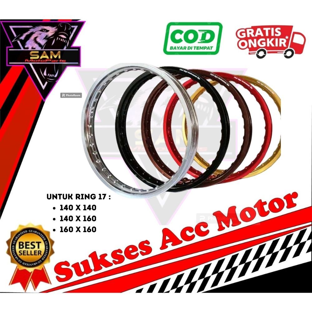 Jual Velg Motor TDX Racing RING 17 140x140 140x160 160x160 Berkualitas ...