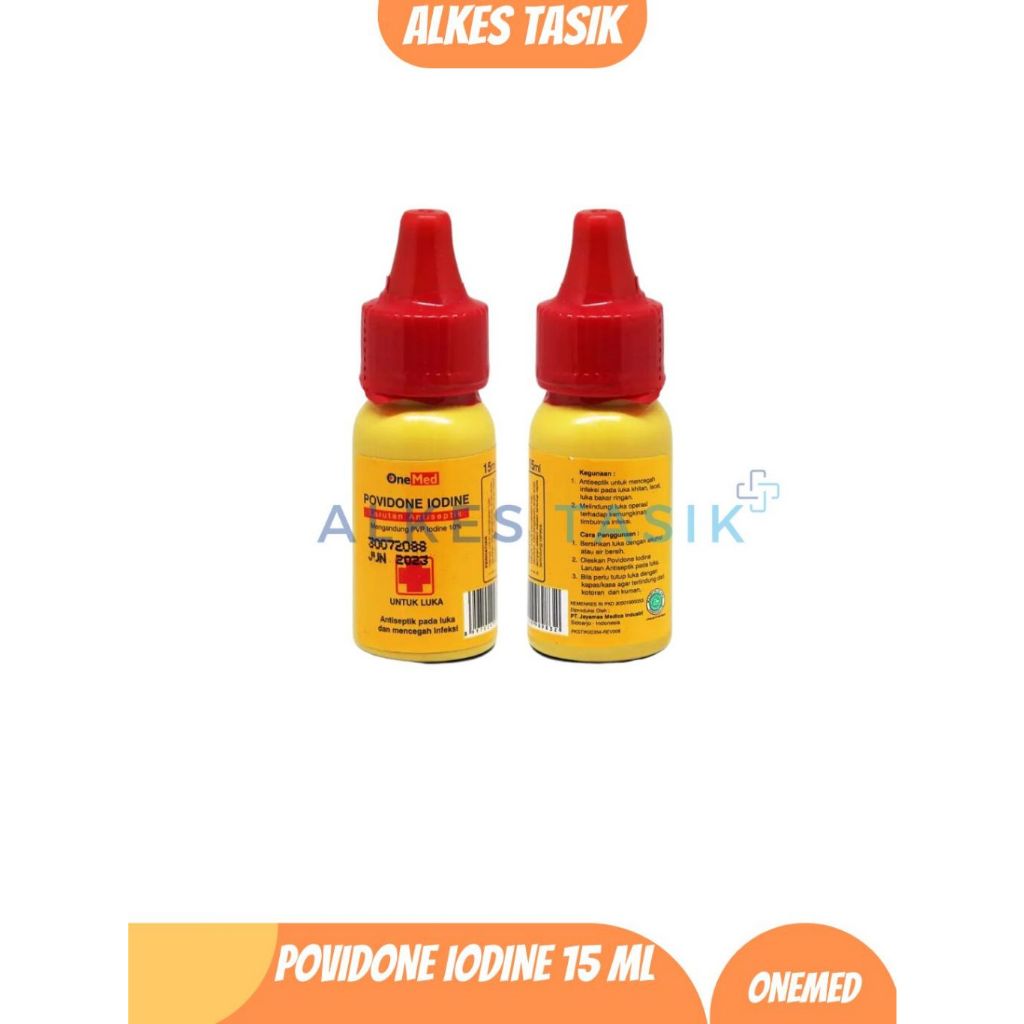 Jual Povidone Iodine Onehealth15 Ml Obat Merah Tetes Murah | Shopee ...
