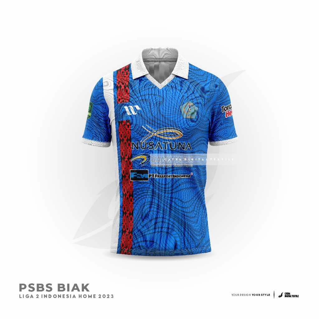 Jual Jersey PSBS Biak 2023 - 2024 Pegadaian Liga 2 | Shopee Indonesia