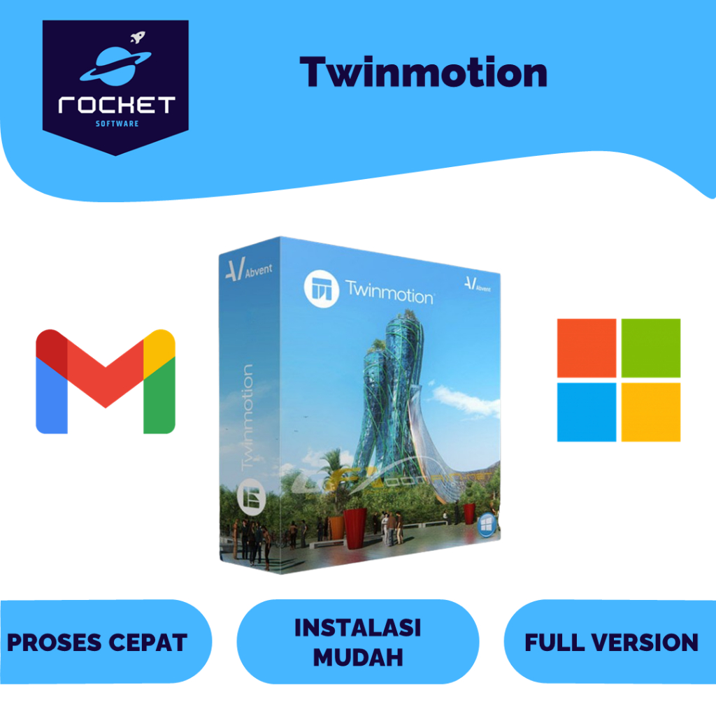 Jual TWINMOTION 2019 Full Version No Trial Permanen LIfetime Windows ...