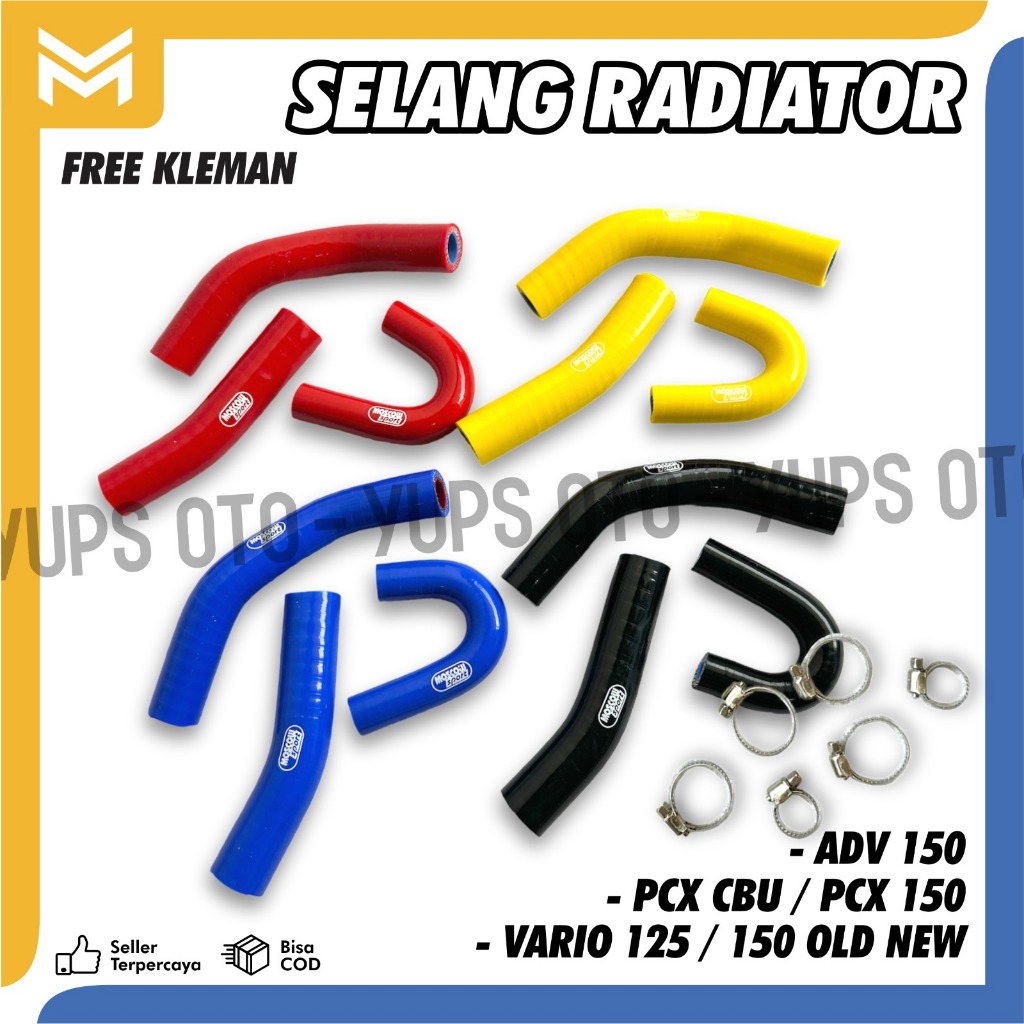 Jual SELANG RADIATOR MEREK MOSCOW VARIO 125 150 OLD NEW PCX 150 ADV 150 ...