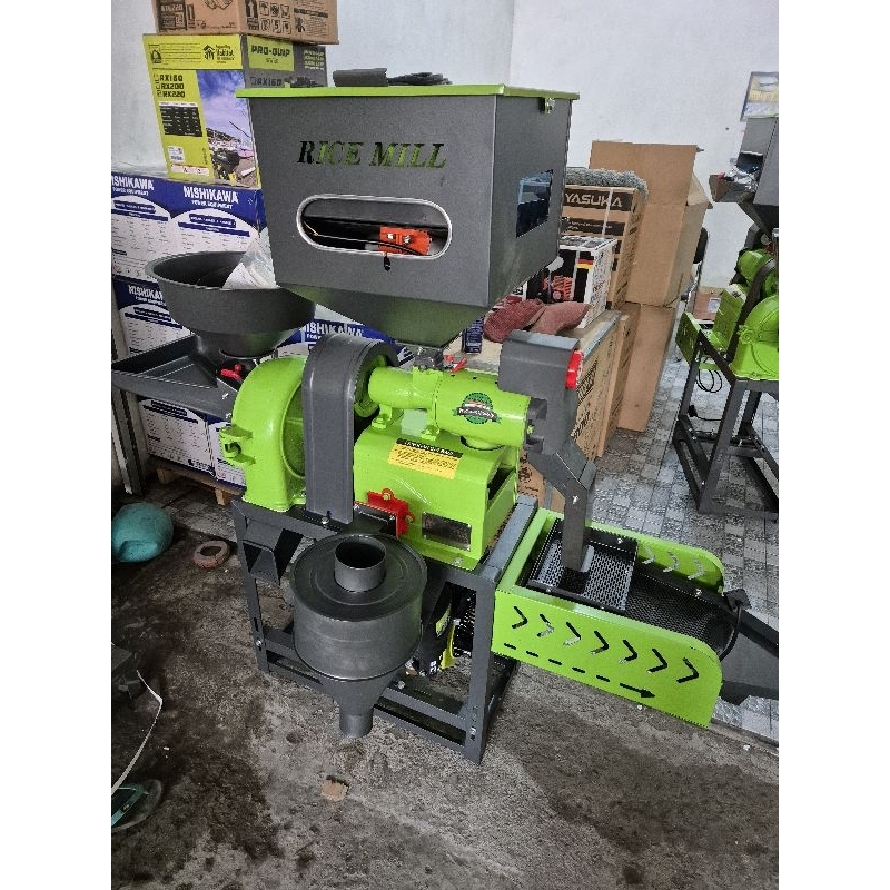 Jual MESIN GILING PADI DAN PENEPUNG MULTIFUNGSI KD-820 PRO C 4 IN 1 MAHKOTA ORIGINAL BERKUALITAS ...