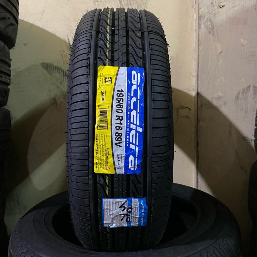 Jual Ban mobil standar ban sudah tubles ukuran 195 60 R16 Merek Accelera Ecoplush | Shopee Indonesia