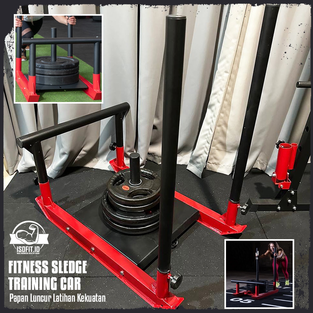 Jual Isofit Fitness Sledge Training Car / Papan Luncur Latihan ...
