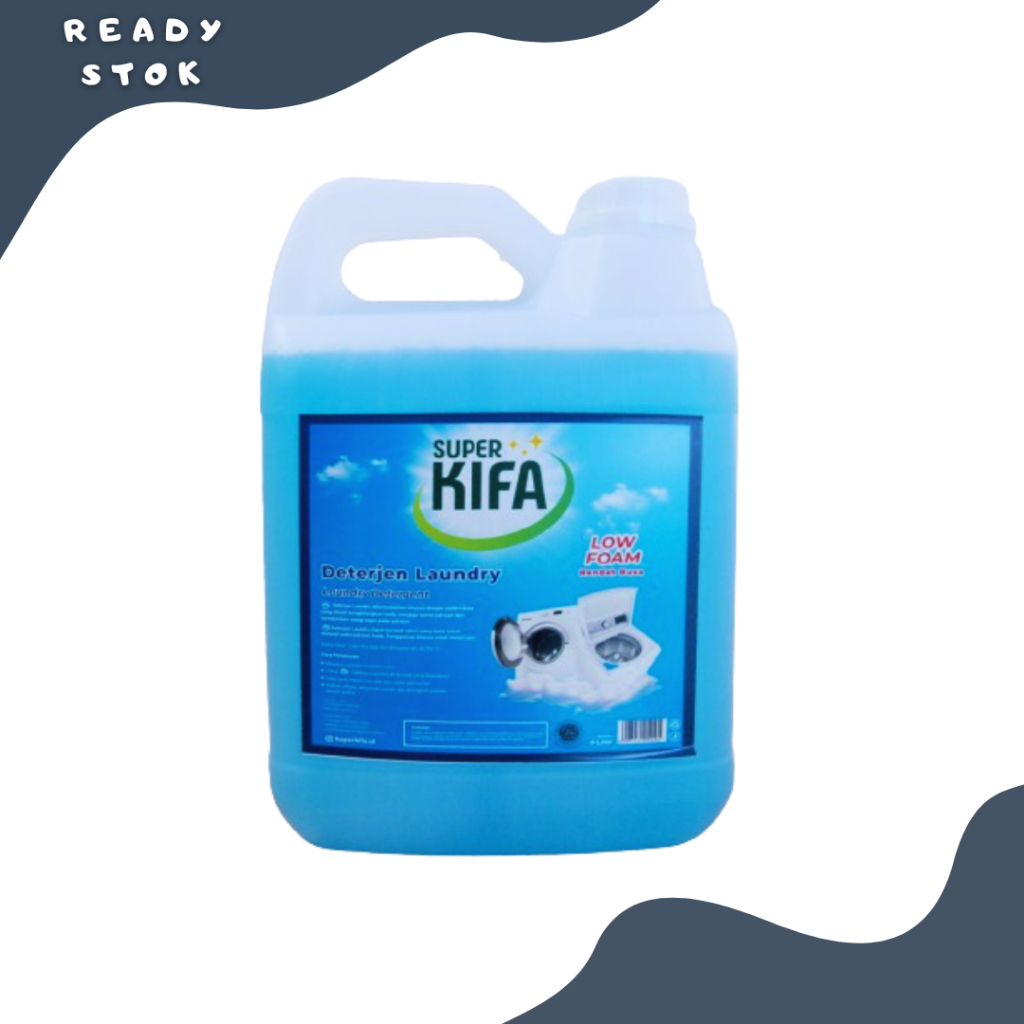 Jual SUPER KIFA JERIGEN DETERGENT LAUNDRY 4L / SUPER KIFA DETERGENT ...