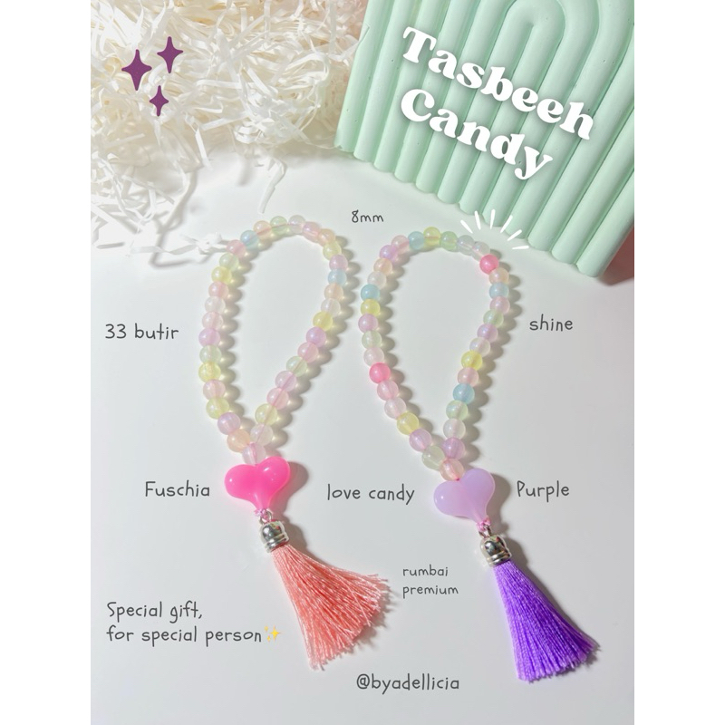 Jual Tasbih pastel | tasbih premium | tasbih lucu | tasbih 33 butir ...
