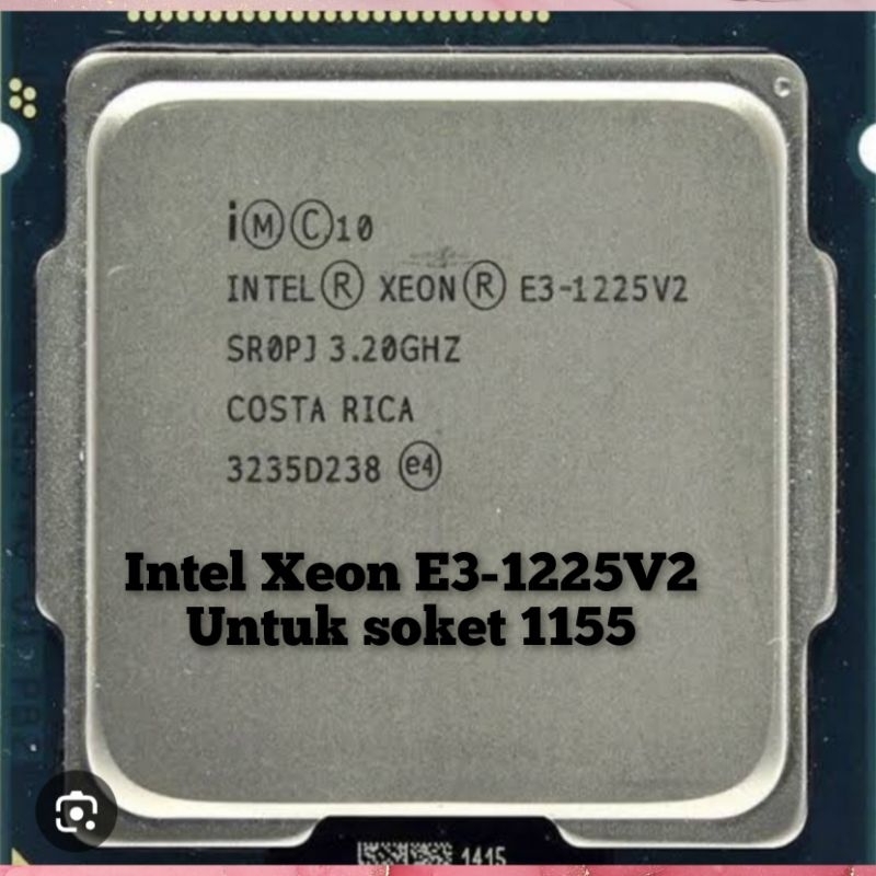 Jual PROCESSOR INTEL XEON E3-1225V2 processor xeon E3-1225V2 intel xeon ...