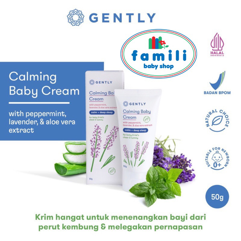 Jual Gently Calming Baby Cream 50g / 20g | Shopee Indonesia