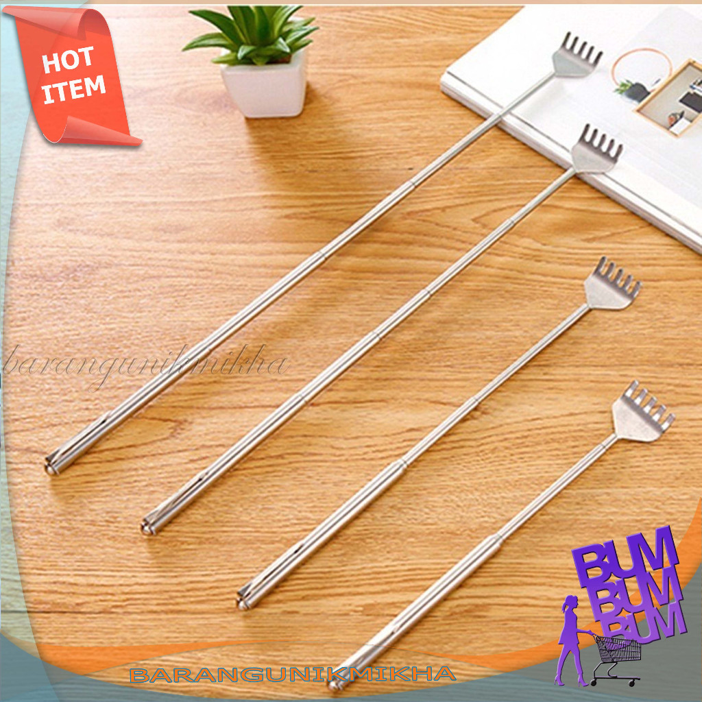 Jual Alat Garuk punggung besi lipat tarik alat penghilang gatal garukan ...