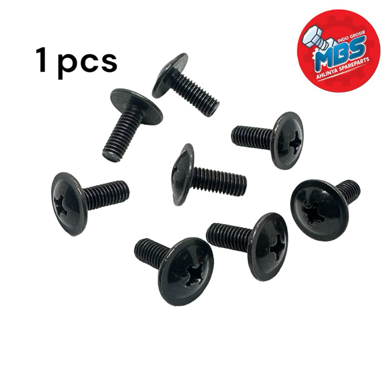 Jual BOLT ZIP JP 6X16MM BAUT JP M6X16 RING PER ORIGINAL BAUD 10 2cm ...