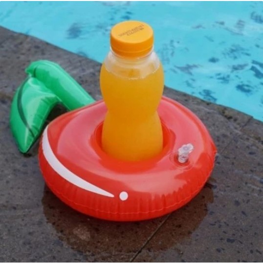 Jual cup holder floaties / float gelas PELAMPUNG GELAS buah cherry ...