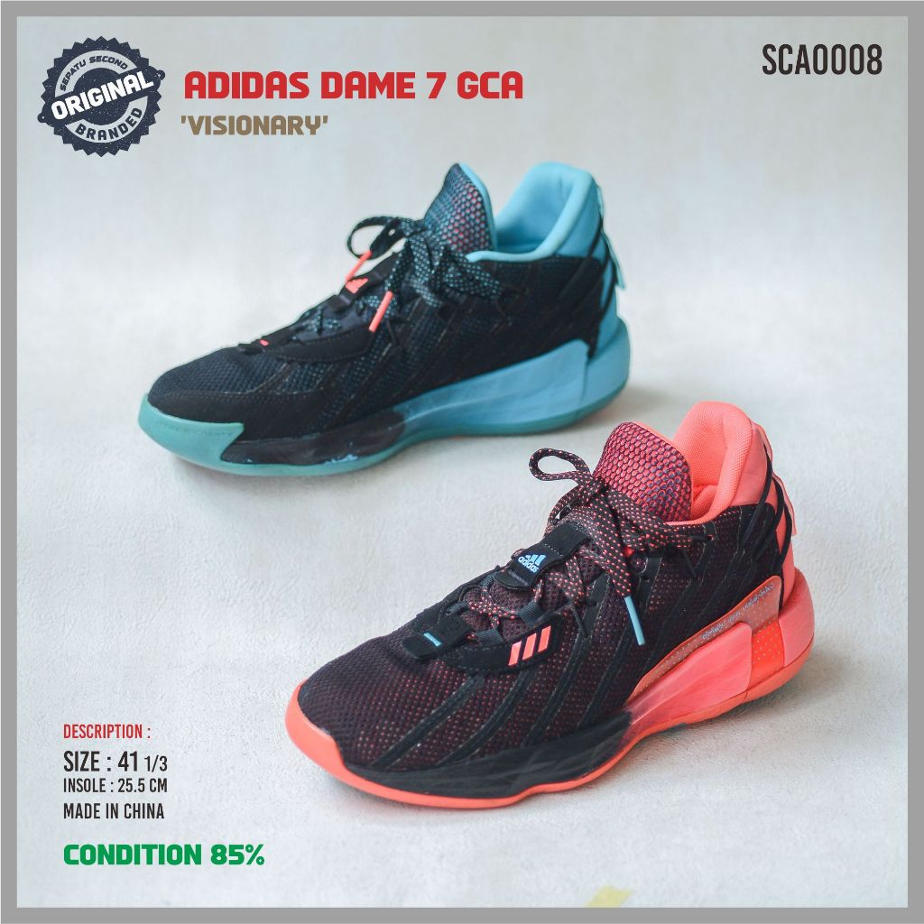 Jual Adidas Dame 7 GCA "Visionary" | Shopee Indonesia