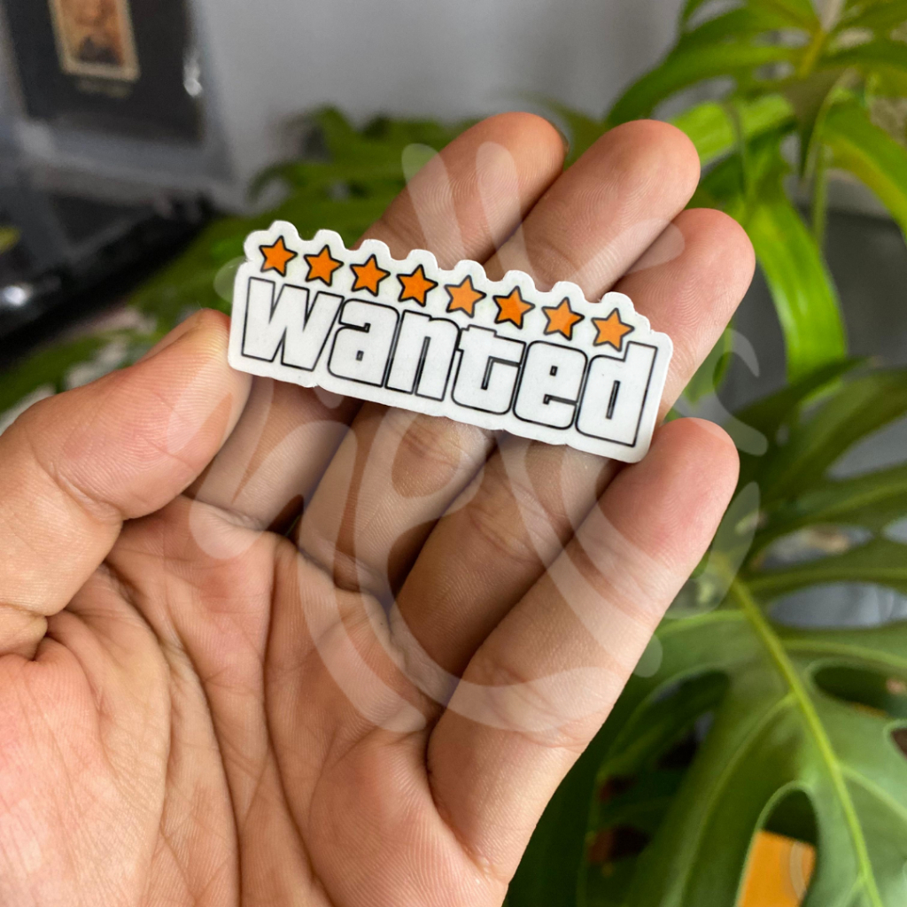Jual stiker wanted / sticker / aesthetic sticker / sticker tumblr ...