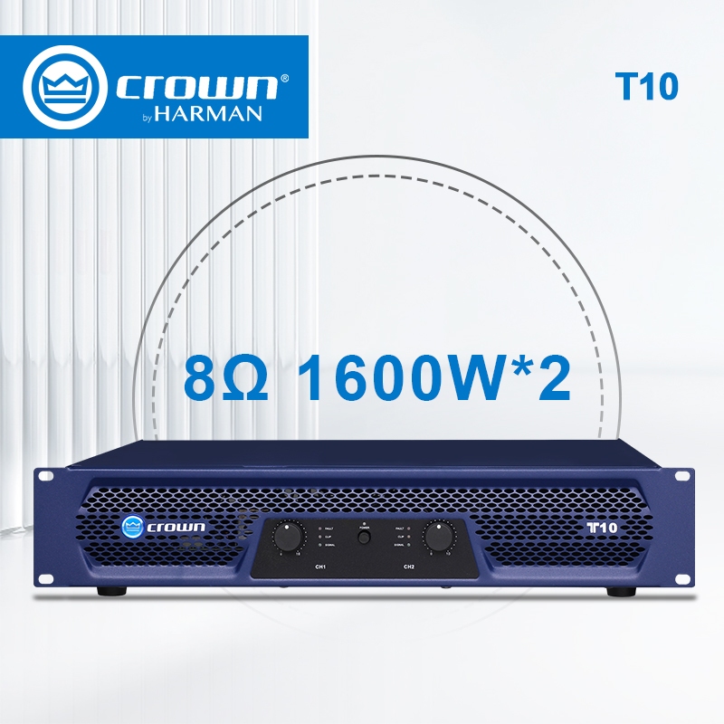 Jual crown/original T10 8Ohm power 1600watt x2 profesional power ...