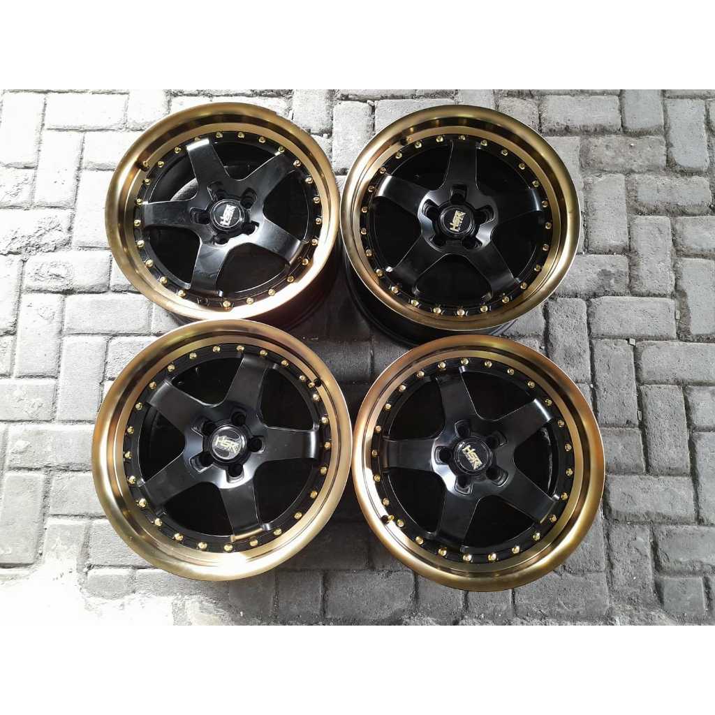 Jual VELG SEKEN HSR BOB MEISTER RING 17 LEBAR 7,5/8,5 PCD 5X100 ET42/35 BLK/BRZ BUAT MOBIL ALTIS ...
