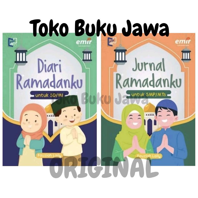 Jual OBRAL Buku Diari Ramadanku SD / MI Jurnal Ramadanku SMP / MTS Jurnal Diari Ramadhanku Emir ...