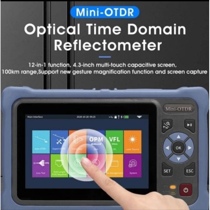 Jual otdr mini new touchscreen(joinwit) | Shopee Indonesia