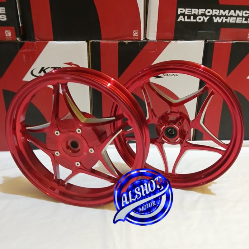 Jual VELG RACING KTC HYPER CHROME VARIO 125 150 VARIO 110 BEAT SCOOPY ...
