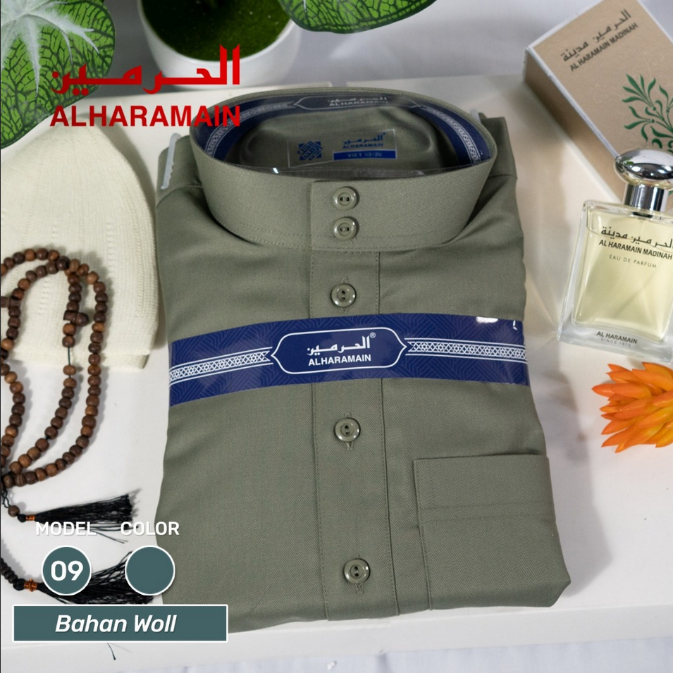 Jual GAMIS HAROMAIN | JUBAH ALHARAMAIN | AL HARAMAIN WOOL PREMIUM ...