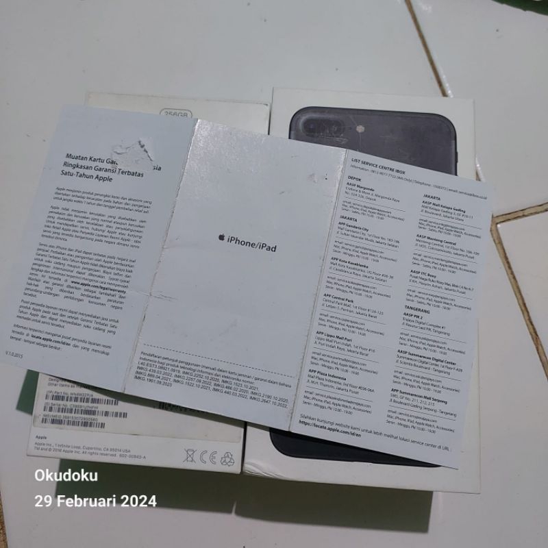 Jual Kartu Garansi iPhone 15 Series Original iBox | Shopee Indonesia