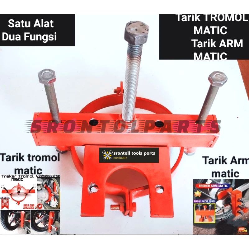 Jual Treker Tarik Tromol 2 in 1 Alat Lepas Tromol Motor Matic dan Lepas ...