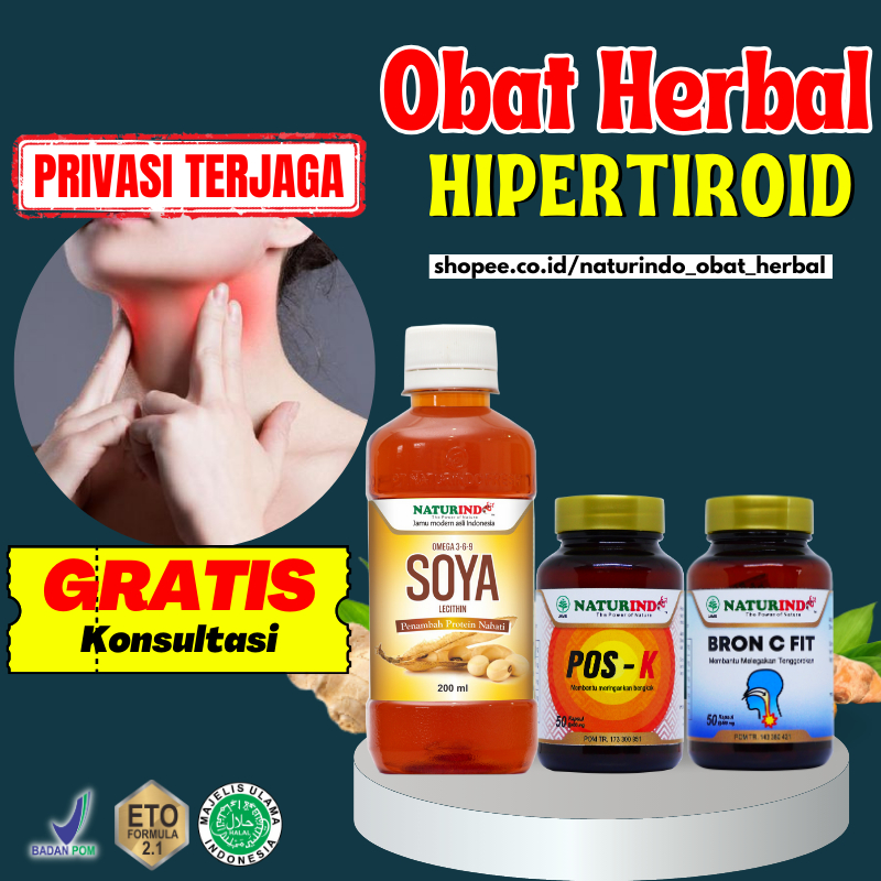 Jual Obat Struma Toksis Hipertiroid Hypertiroid Penghilang Benjolan Di ...