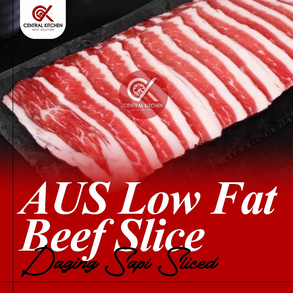 Jual Daging Sapi AUS Low Fat Slice Beef Sukiyaki Yakiniku Shabu Shabu 500gr | Shopee Indonesia