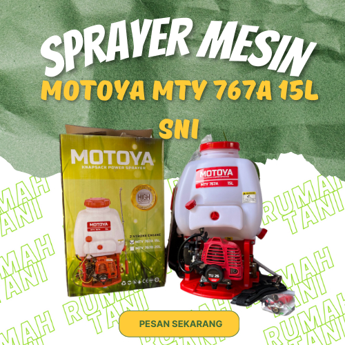 Jual sprayer mesin semprot pertanian 2 tak original motoya mty 767A 15L | Shopee Indonesia