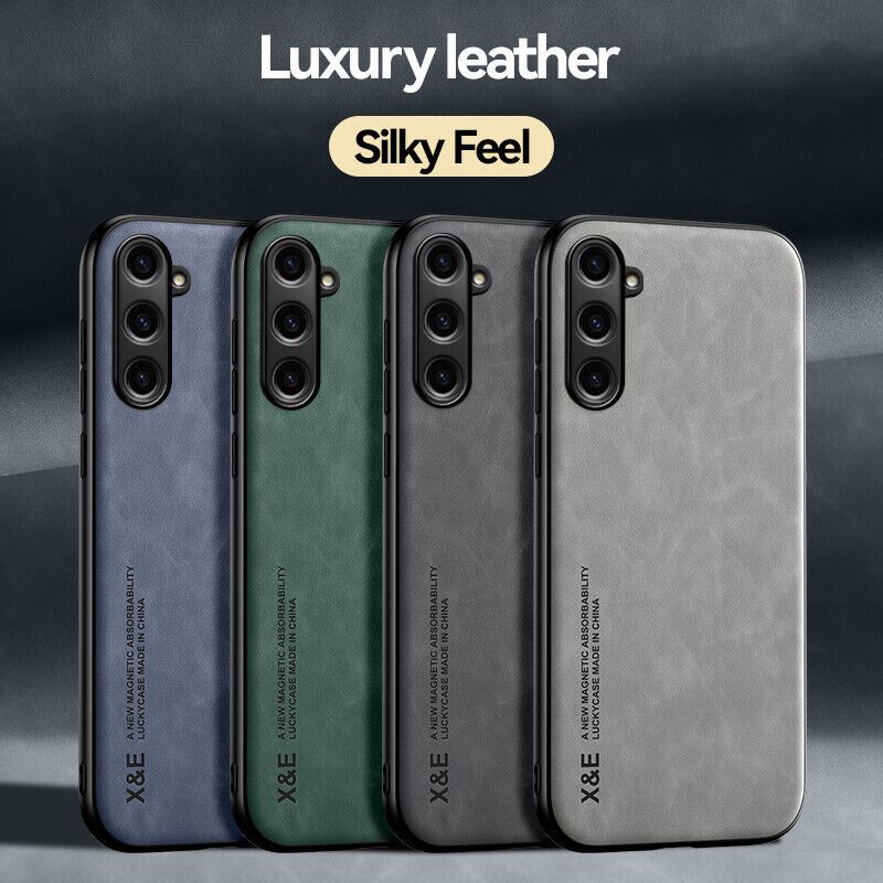 Jual Case Samsung M34 5G Leather Magnetic Suede Casing Tekstur Kulit ...