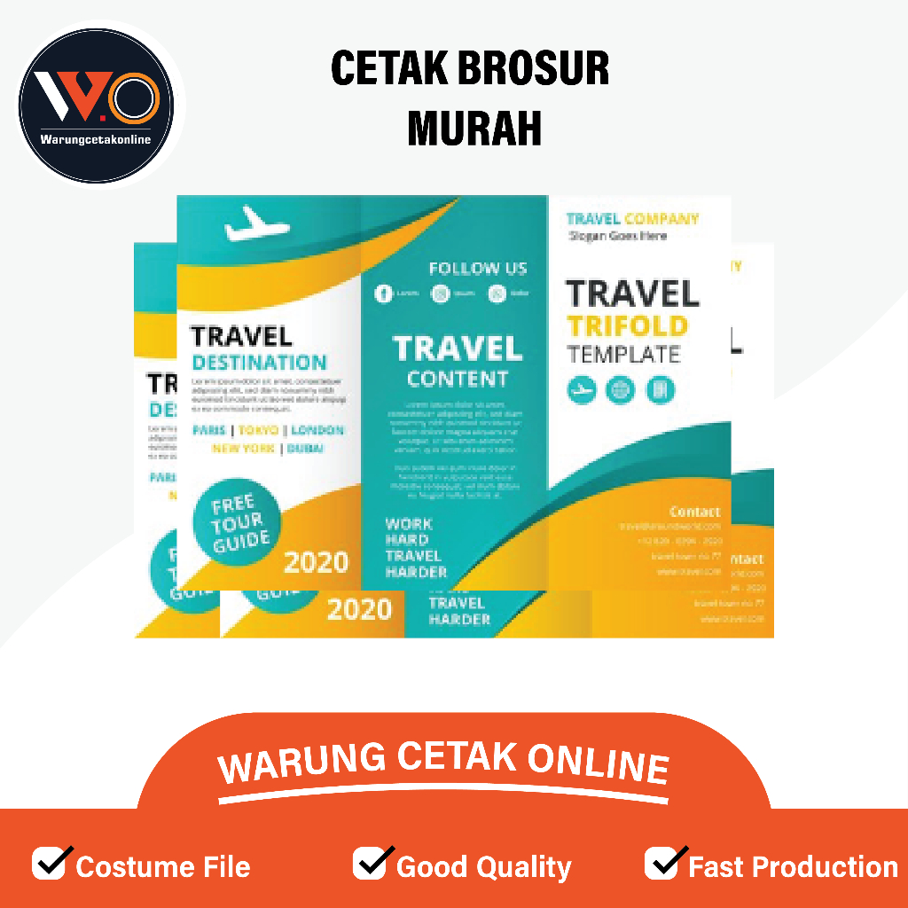 Jual PRINT CETAK BROSUR FLYER KERTAS PROMOSI MURAH UKURAN A4/A5/A6 ...