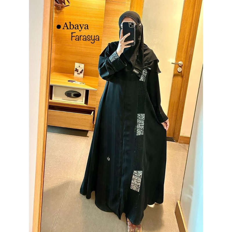 Jual abaya FARASYA ORIGINAL TEMBORO | Shopee Indonesia