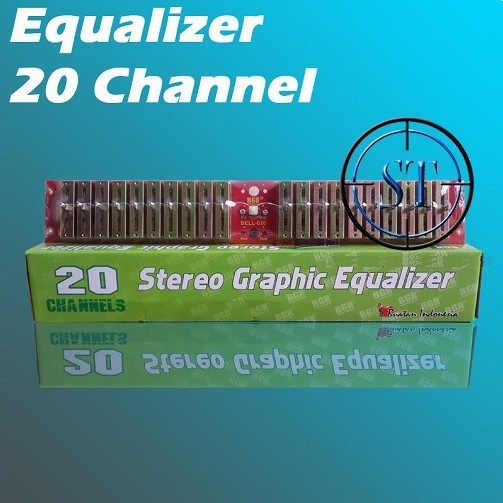 Jual Kit Equalizer 20 Channel Stereo GRAPHIC EQ 20 Tone Control Bell ...