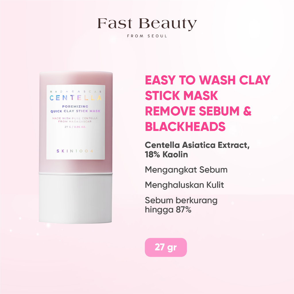 Jual SKIN1004 Madagascar Centella Poremizing Quick Clay Stick Mask ...