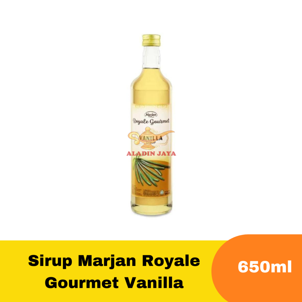 Jual Sirup Marjan Royale Gourmet Vanilla 650ml | Shopee Indonesia