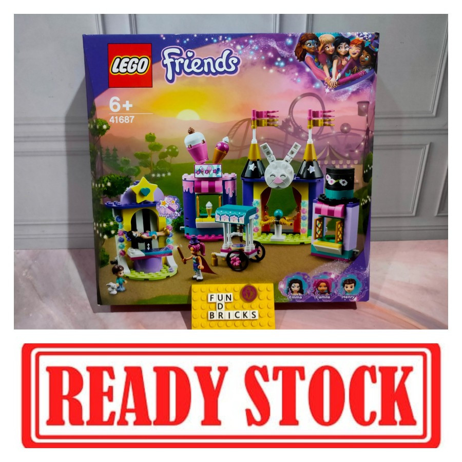 Jual LEGO 41687 Friends Magical Funfair Stalls | Shopee Indonesia