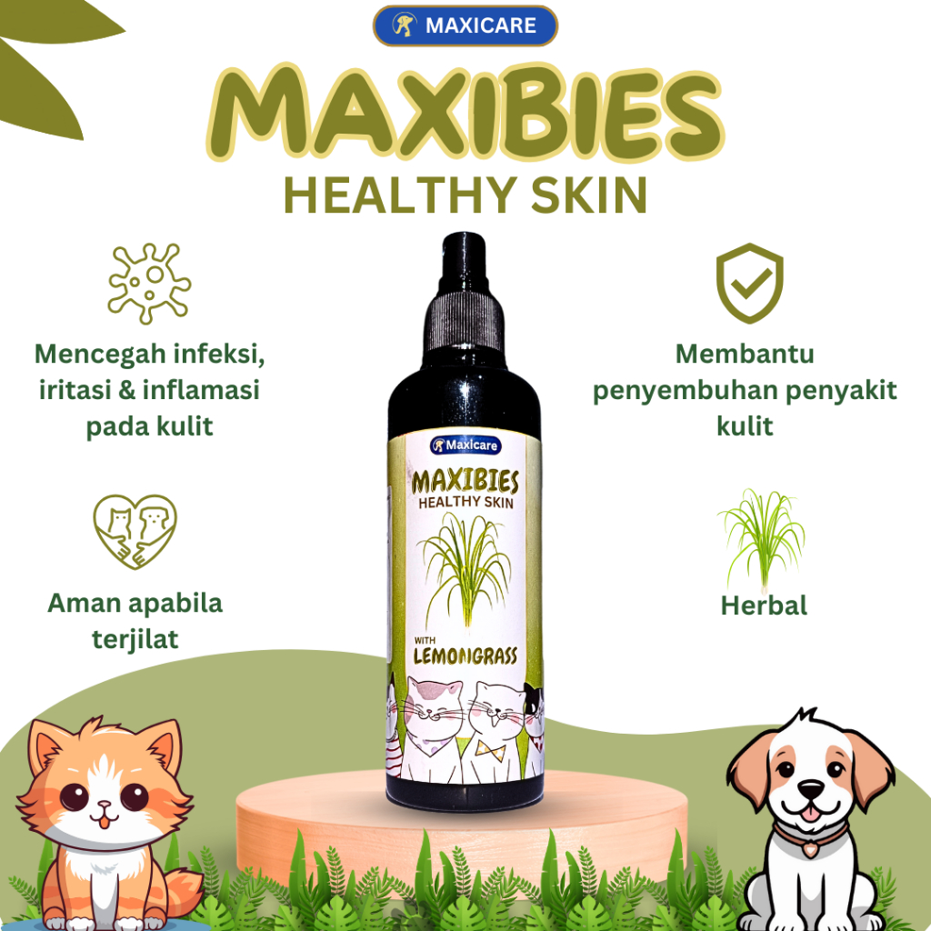 Jual Maxicare - Anti Scabies Plus Obat Jamur Kucing Scabies Gudik ...