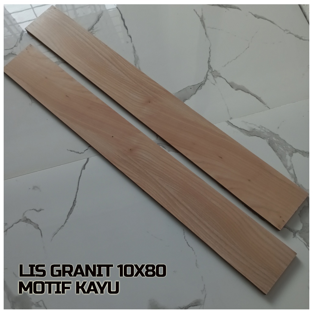 Jual Lis Granit 10x80 Matt Motif Kayu Coklat Muda Matt Tekstur List ...
