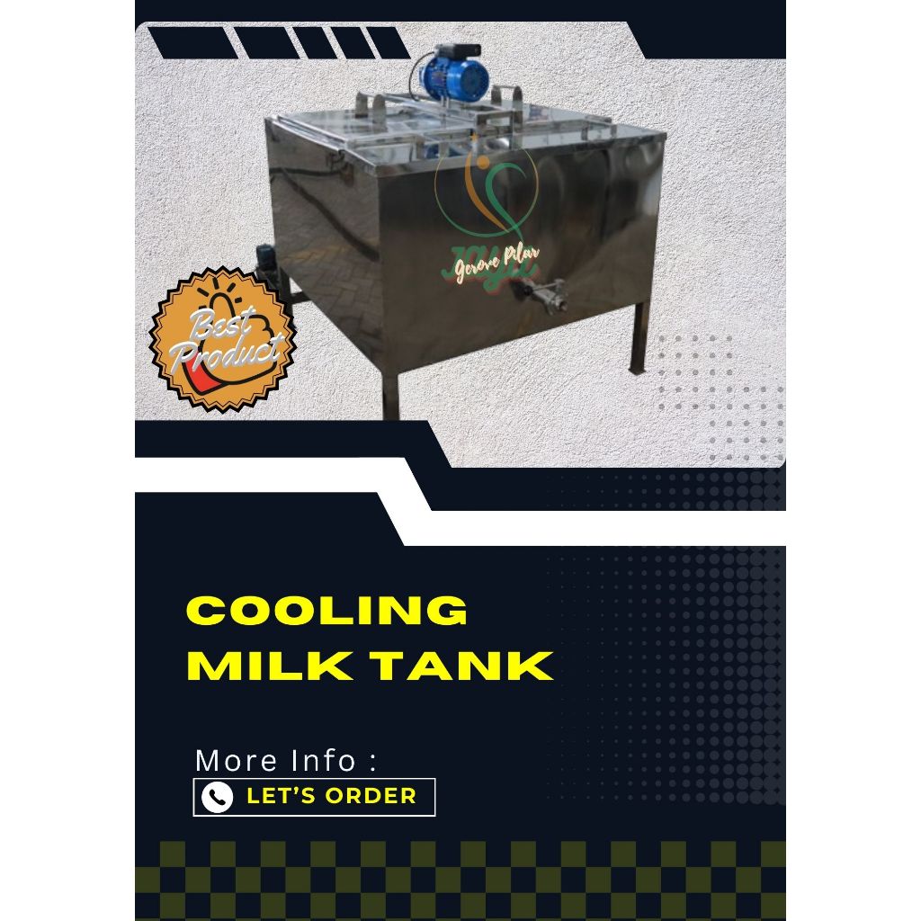 Jual Cooling Milk Tank - Pendingin Susu Perah - Mesin Pendingin Susu ...
