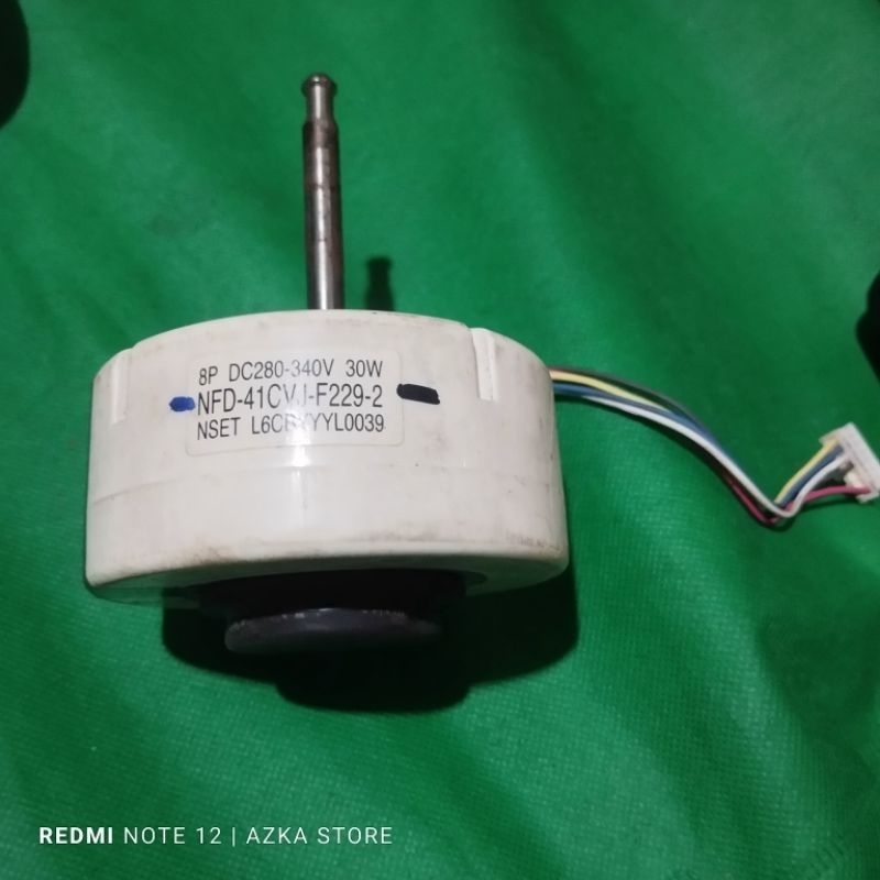 Jual FAN MOTOR AC 2PK PANASONIC DINAMO INDOR AC DINAMO DC PANASONIK 2PK ...