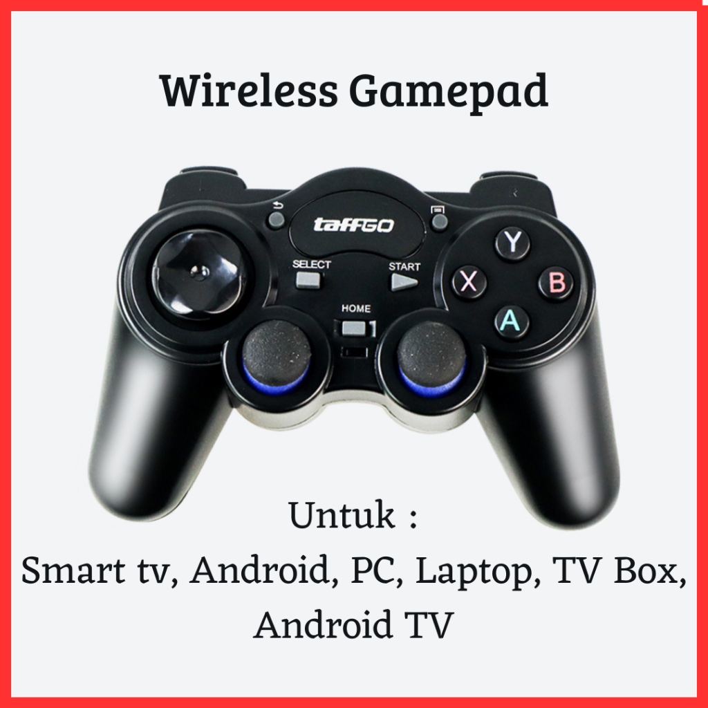 Jual [GAMEPAD] Wireless Gamped 2.4 GHz untuk Smart TV, Android , PC ...