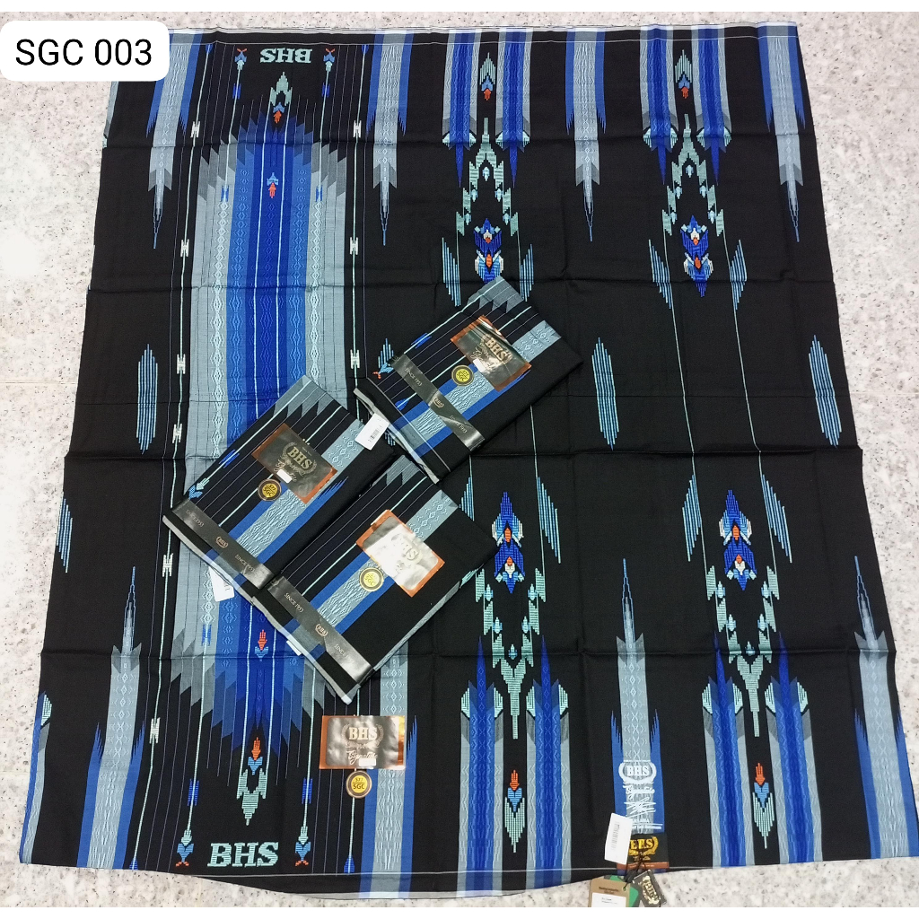 Jual SARUNG BHS SGC SIGNATURE GOLD WARNA HITAM LIMITED EDITION | Shopee ...