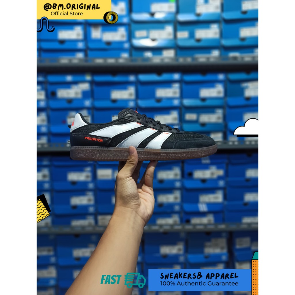Jual Adidas Predator 24 League Low Free style Core Black Cloud White ...