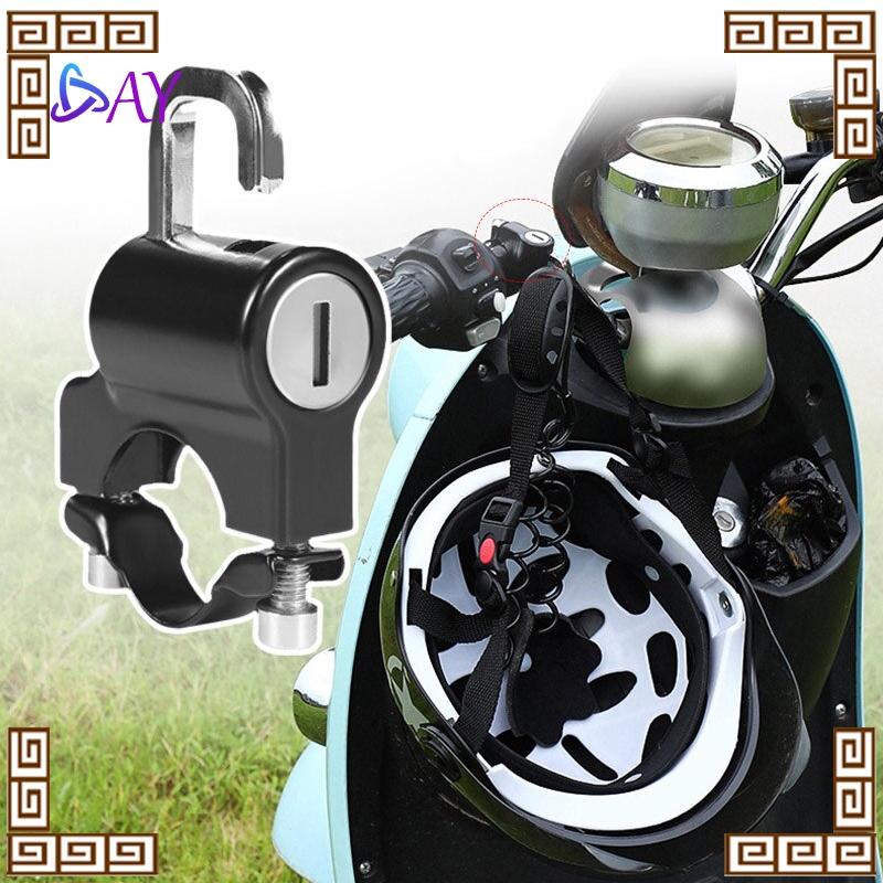 Jual Kunci Pengaman Helm Motor Dengan Desain Anti-Theft, Cocok Untuk ...