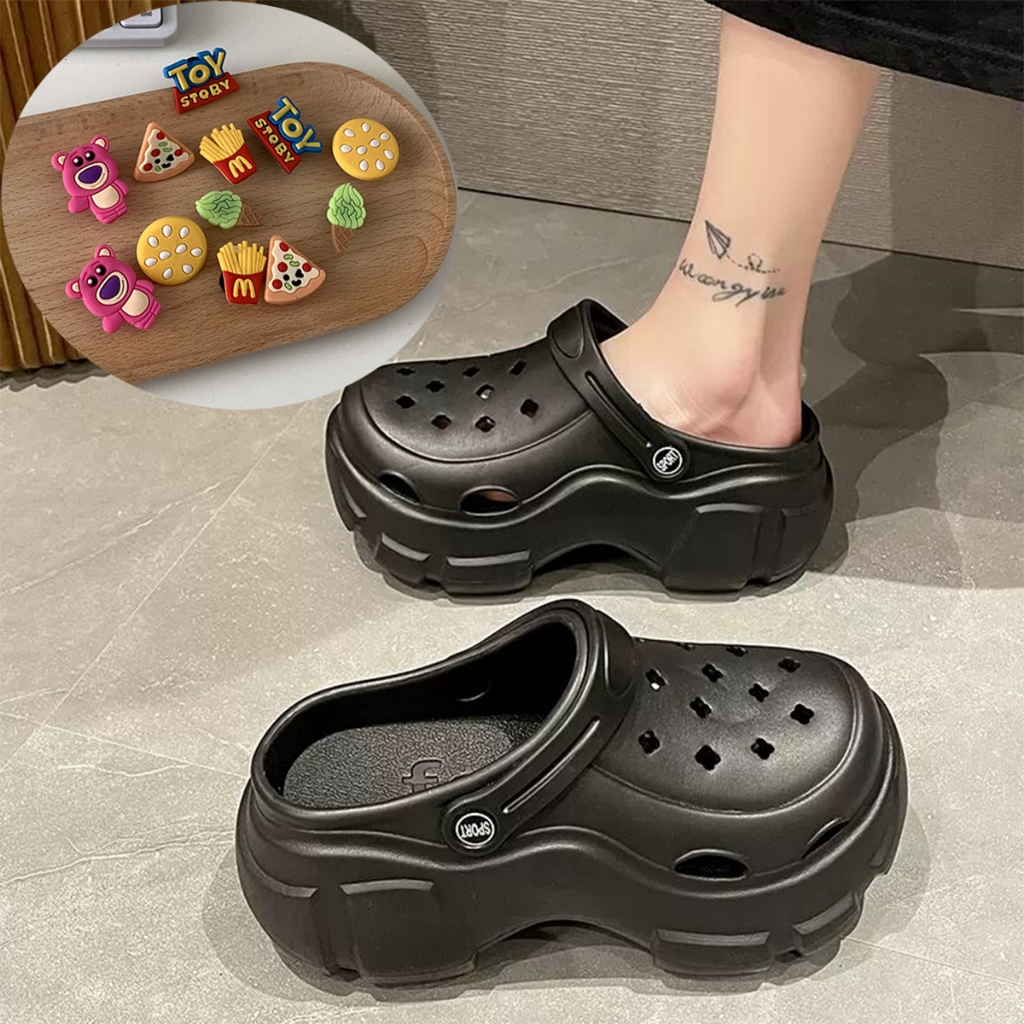 Jual Muzy Sendal Baim Sendal Tertutup Sendal Karet Sandal Kodok EVA ...