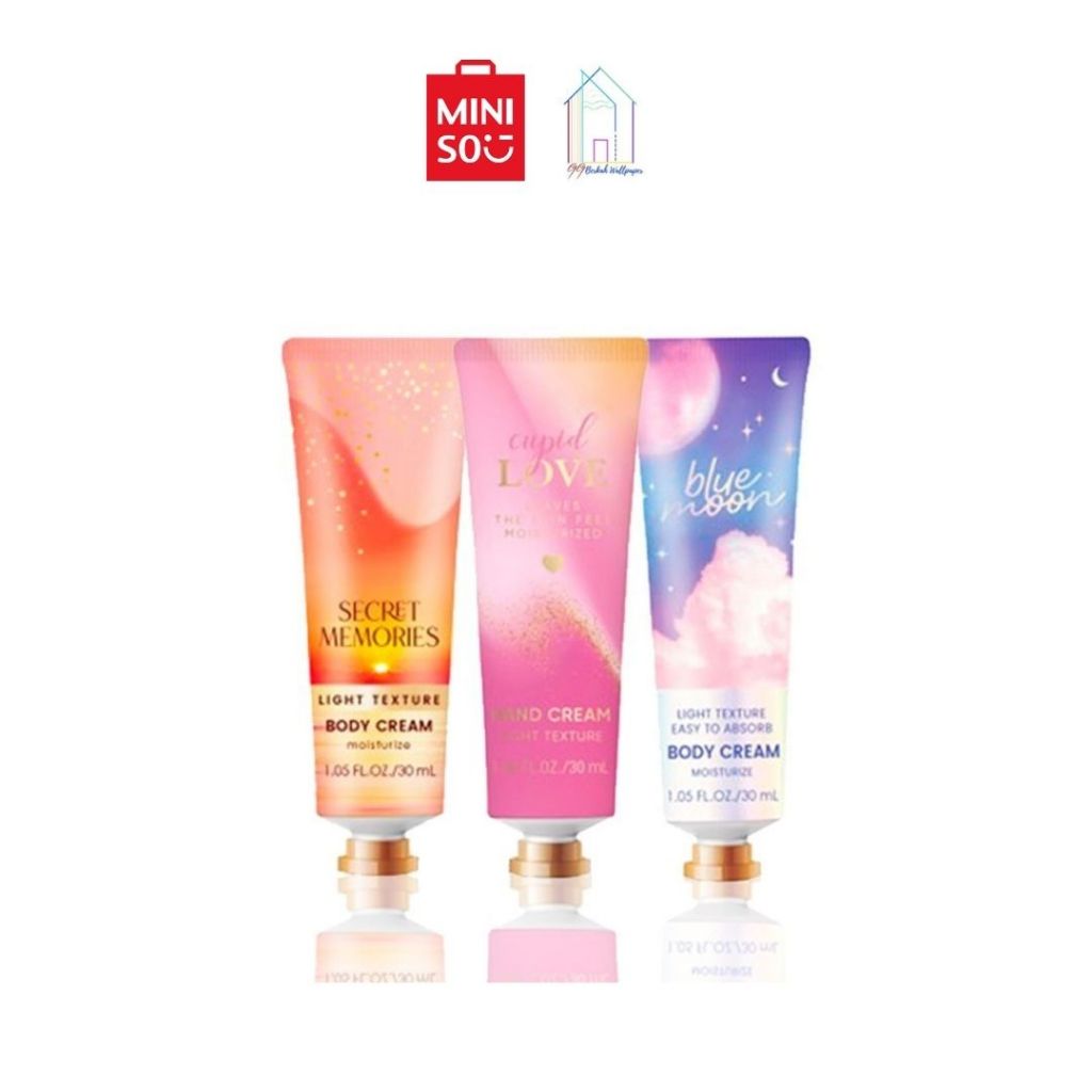 Jual MINISO Hand Cream BLUE MOON SECRET MEMORIES 30ml Hadiah Hari ...
