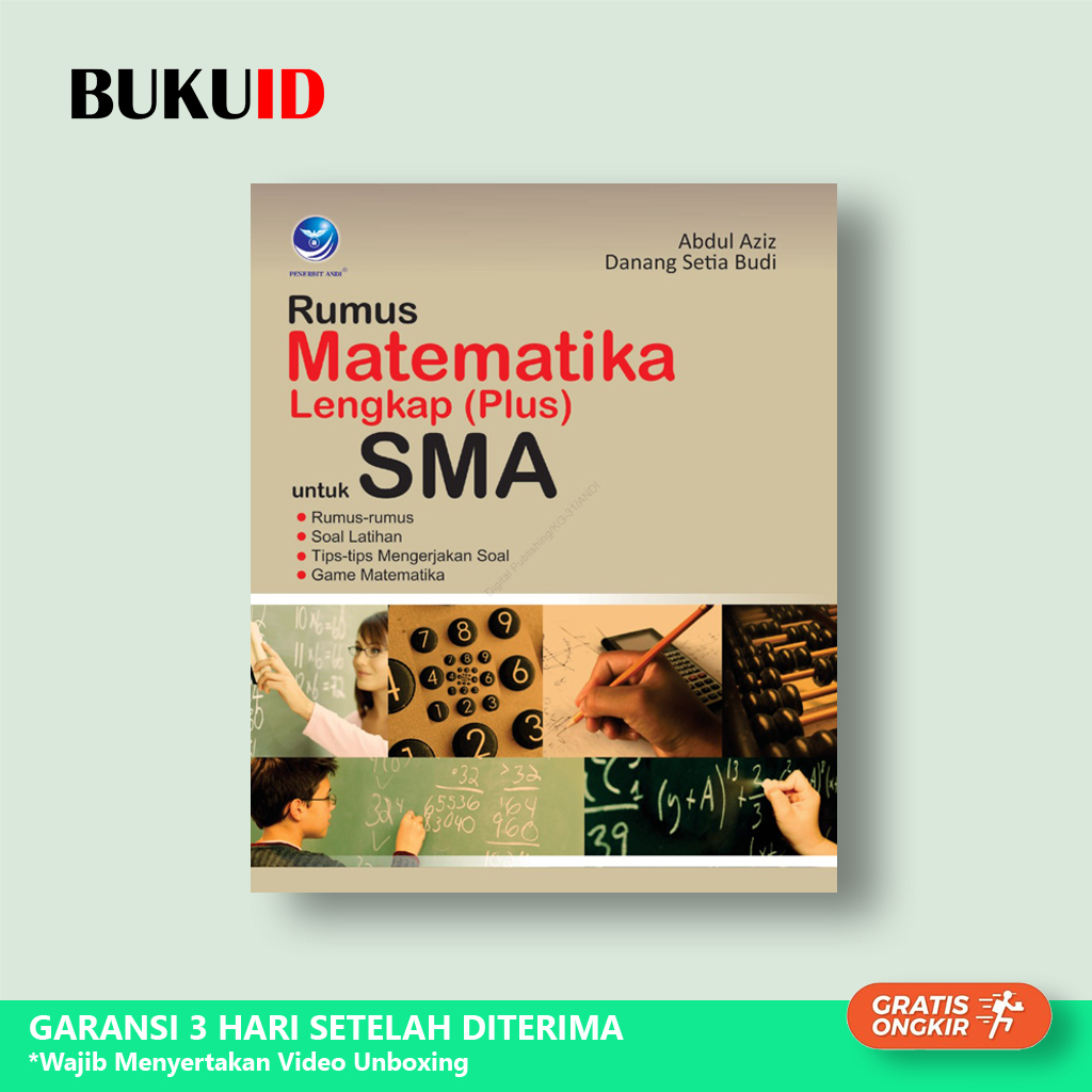 Jual Buku Rumus Matematika Lengkap (Plus) Untuk SMA - Original | Shopee ...