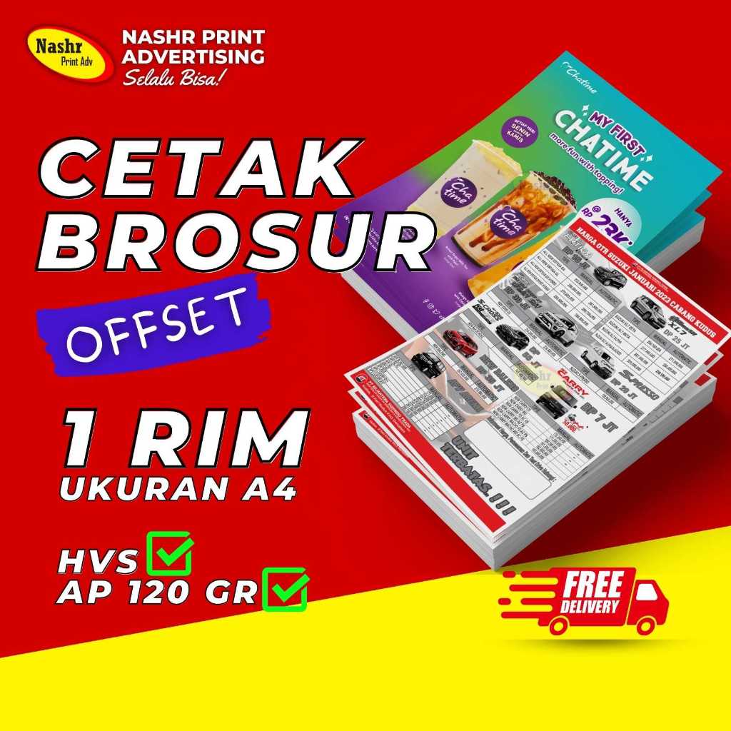 Jual PRINT BROSUR 1 RIM | BROSUR A4 | BROSUR A5 | BROSUR 1 MUKA ...