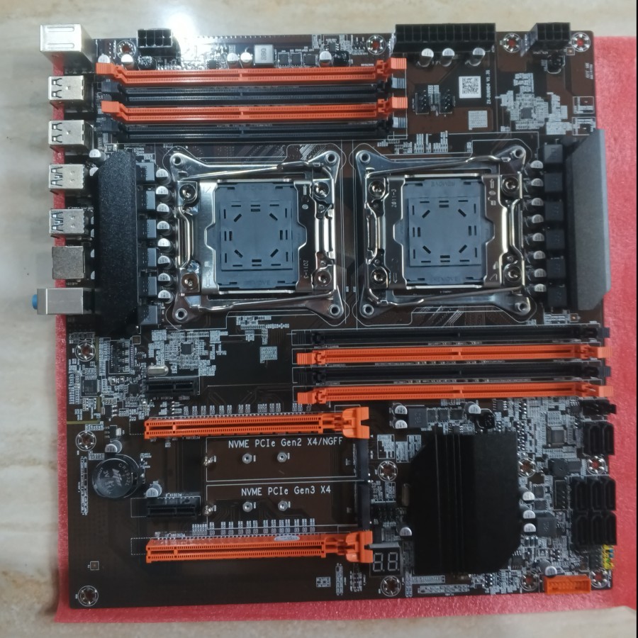 Jual motherboard x99 dual processor socket lga 2011-3 x86 vyos proxmox ...